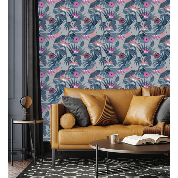 Bay Isle Home Humna Floral Panel | Wayfair