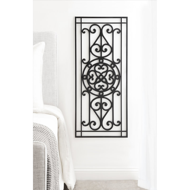 Darby Home Co Rectangle Ornate Wall Art Plaque | Wayfair