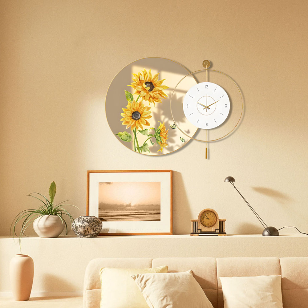 21 Tech Solutions Aluminium Alloy Wall Clock | Wayfair