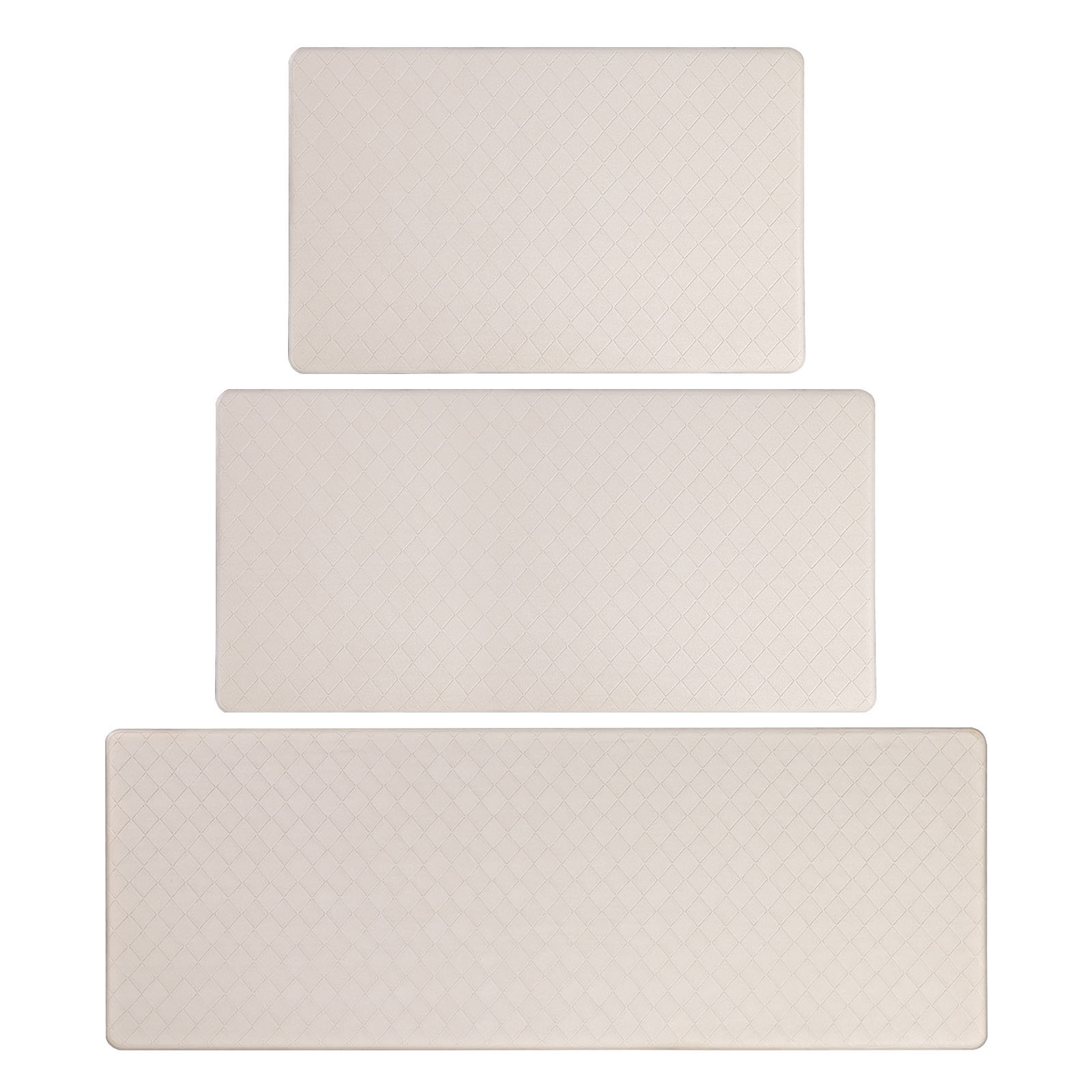 Latitude Run® Cushioned Anti Fatigue Kitchen Rug Set Kitchen Mats 3 PCS ...