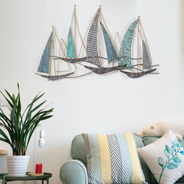Longshore Tides 3D Sailboat Wall Décor & Reviews | Wayfair