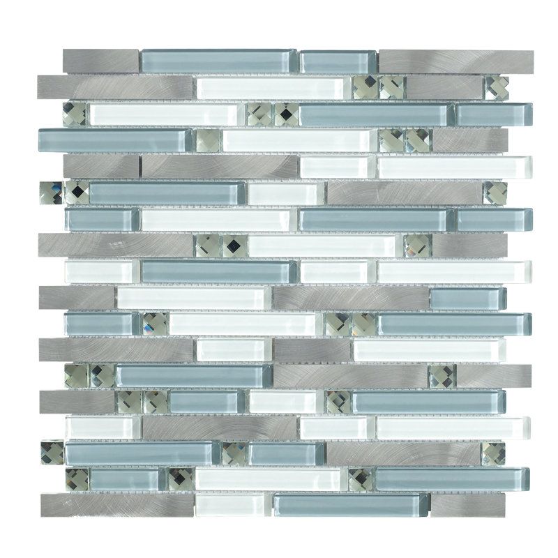 ES Stone Random Sized Linear Mosaic Wall Tile & Reviews | Wayfair