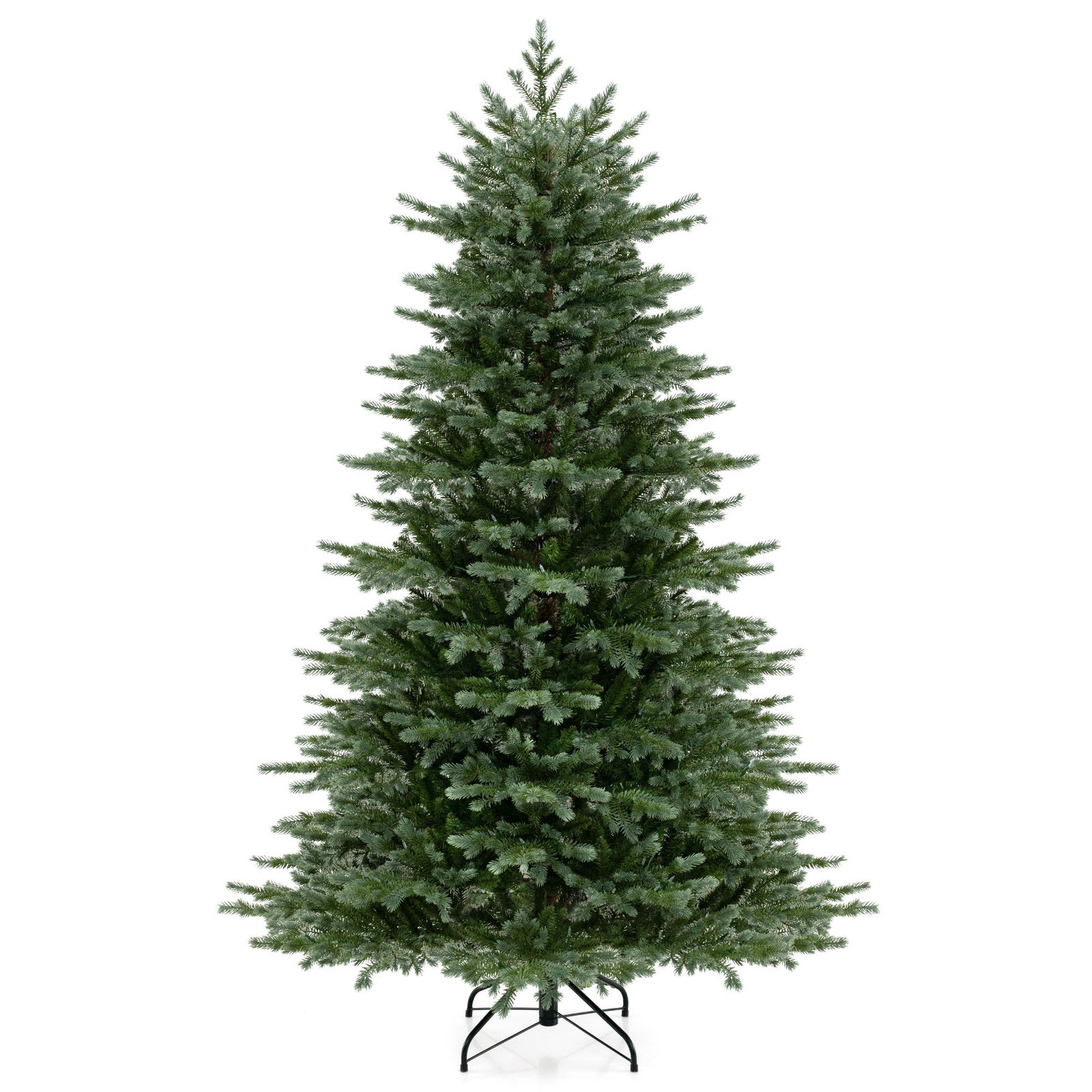 The Holiday Aisle® Artificial Christmas Tree With 2116 Lush Pvc & Pe ...