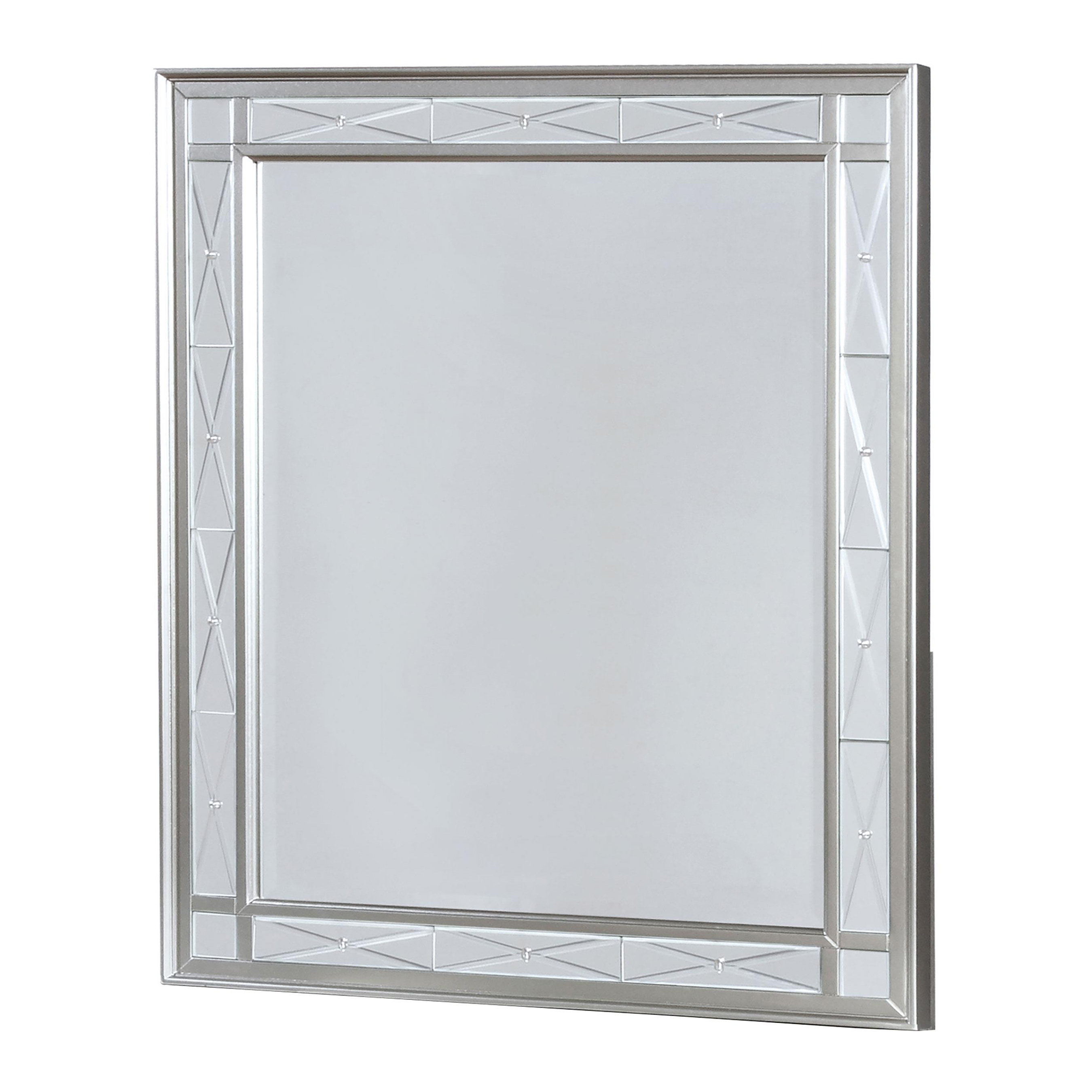 Mercer41 Vanity Mirror Metallic Mercury | Wayfair
