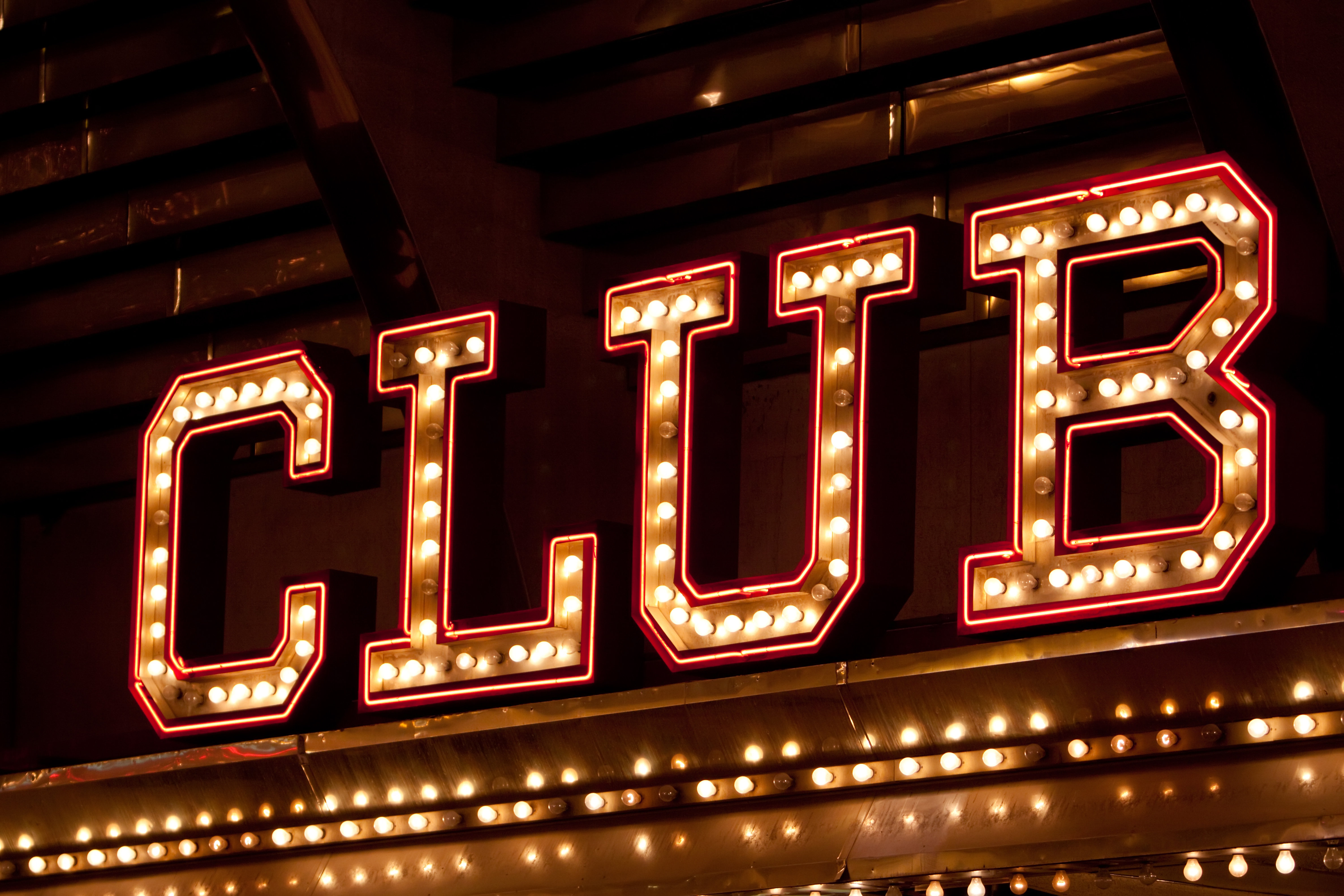 Hokku Designs Wasco Club Neon Sign On Canvas by Soleilc Photograph ...