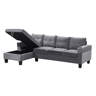 Ebern Designs Sectional Sofa Set For Living Room With L Shape Chaise ...