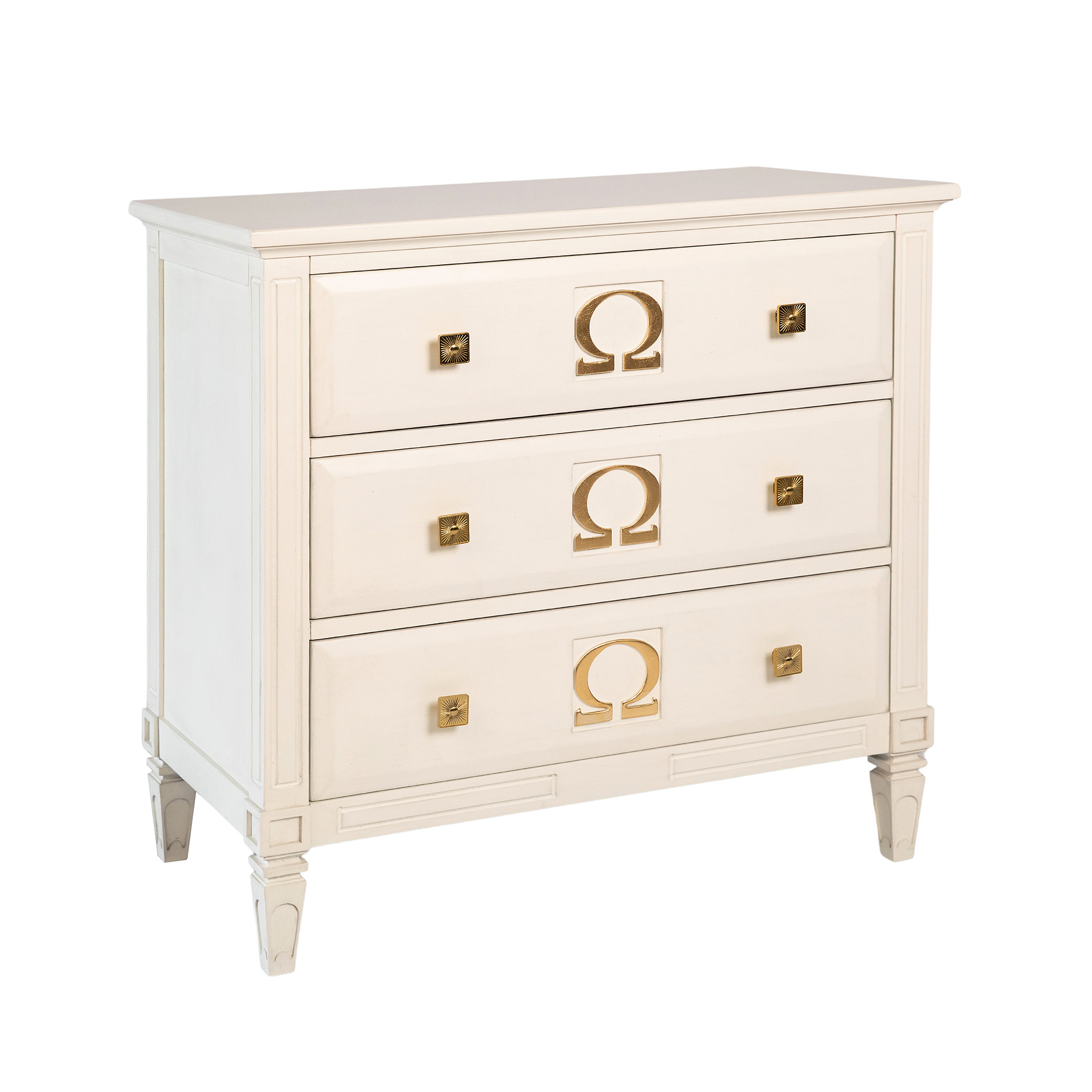 ellahome Omega Solid Wood 3 - Drawer Accent Chest | Wayfair