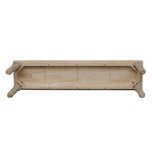 August Grove® Mary-Jo Solid Wood Bench & Reviews | Wayfair