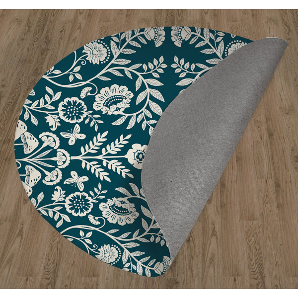 Canora Grey Floral Rug | Wayfair