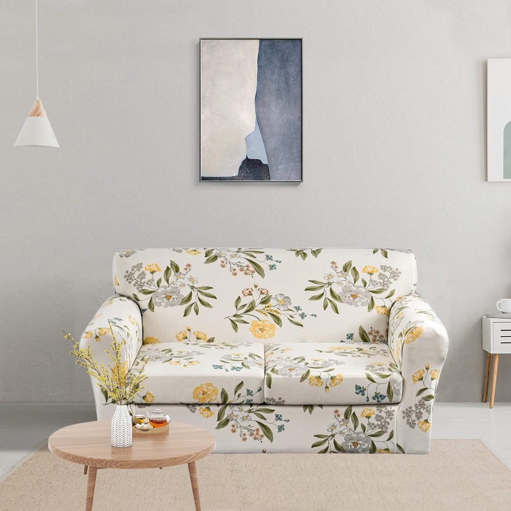 yutenkeji Single Sofa Cover, Full Coverage Sofa Cover Set | Wayfair