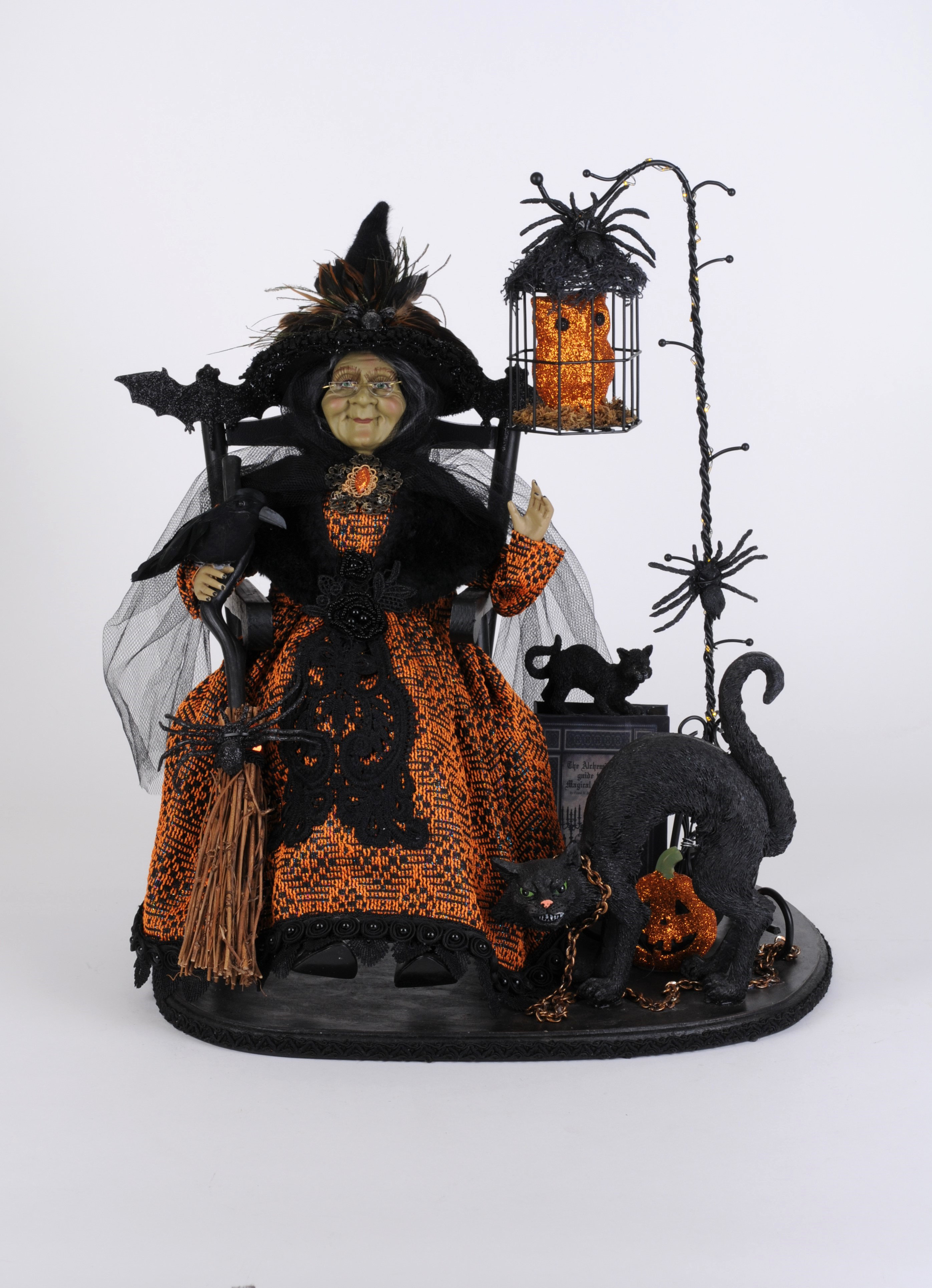 Karen Didion Originals Spooky Witch Decorative Accent | Wayfair