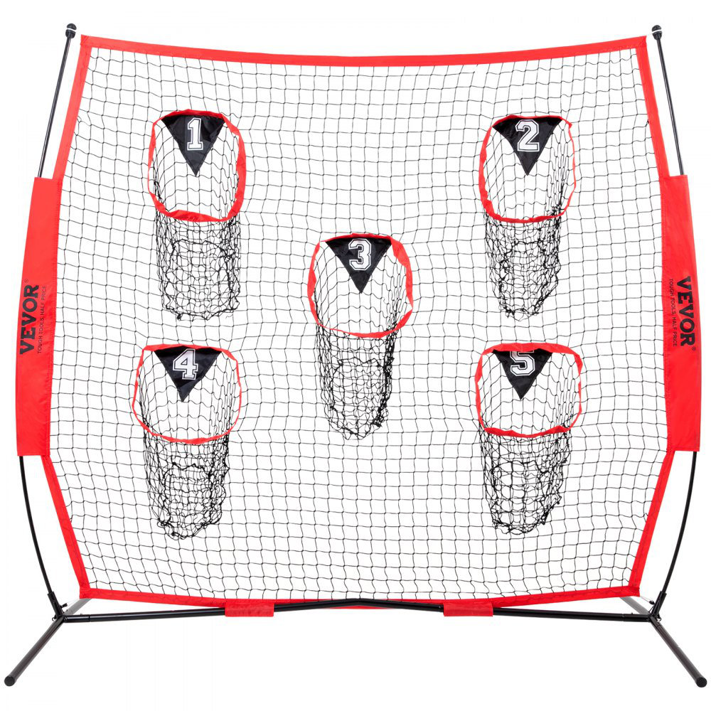 Stellweilan Tessberg 6 x 6 ft Football Trainer Throwing Net, Training ...