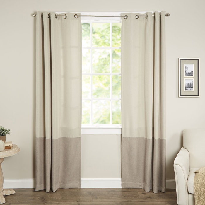 Latitude Run® Vallejo Polyester Blackout Curtain Panel & Reviews | Wayfair