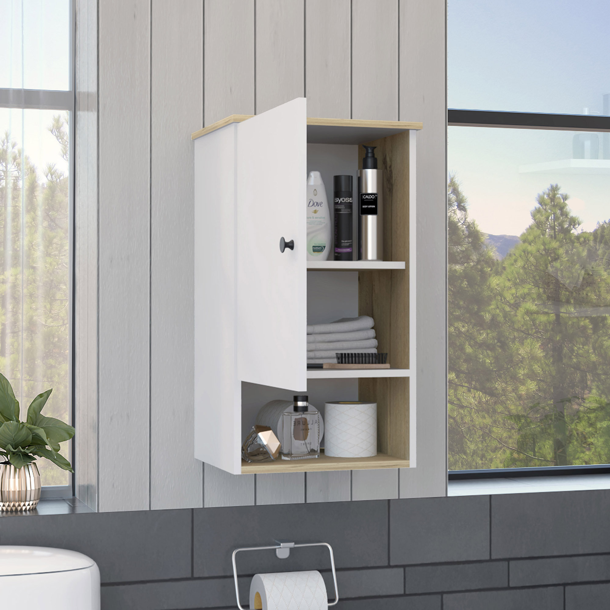 Corrigan Studio Wall Mounted Bathroom Storage Cabinet - Wayfair Canada