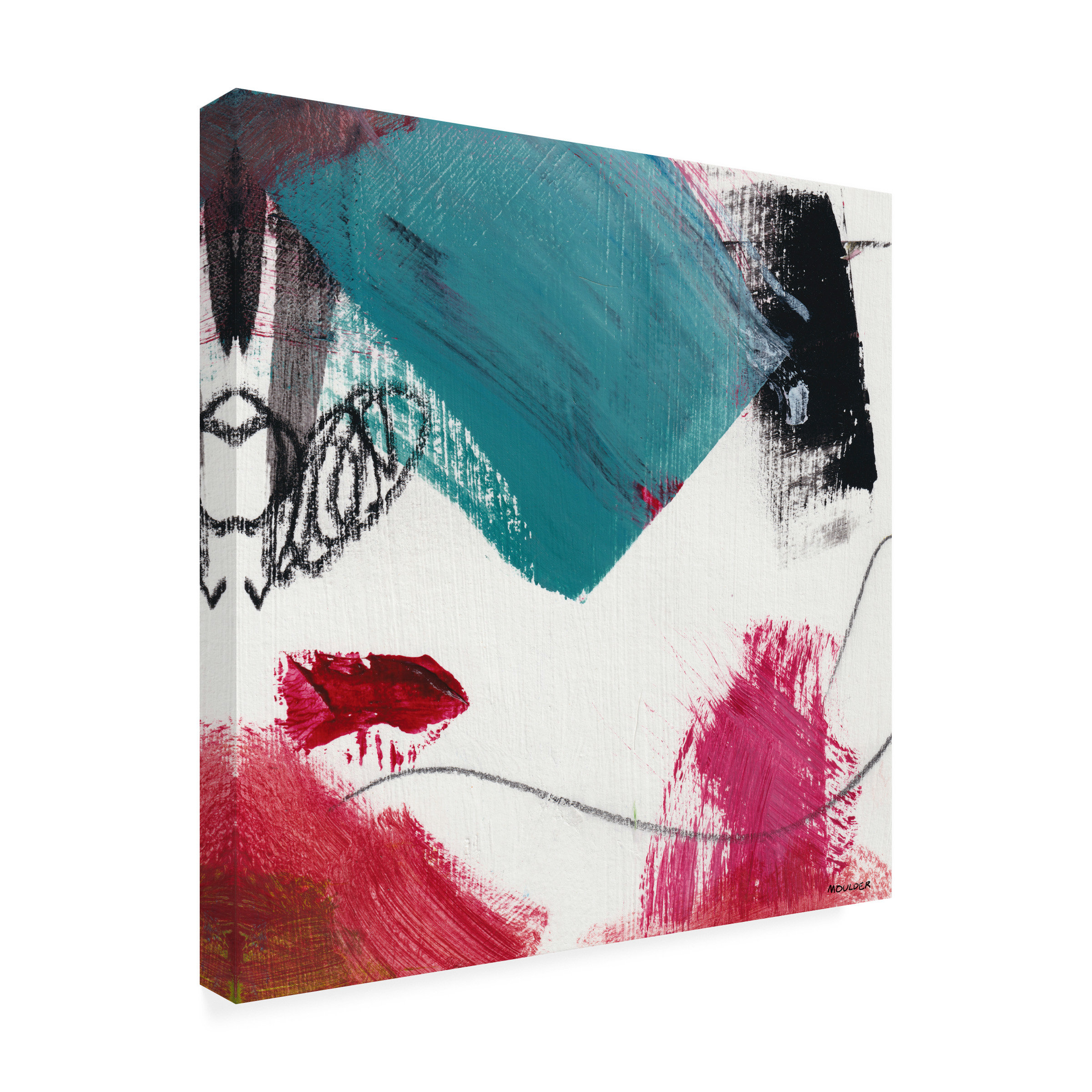 Wrought Studio™ Emmalea Exonerate On Canvas by Kim Moulder Print | Wayfair