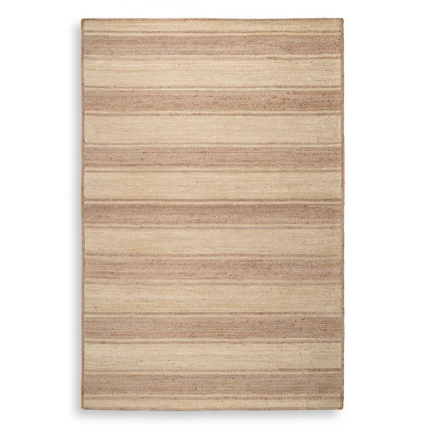 Eichholtz Lorcan Flatweave Jute/Sisal Striped Area Rug | Perigold