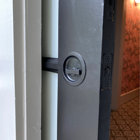 Stone Harbor Hardware Round Pocket Door Lock & Reviews | Wayfair
