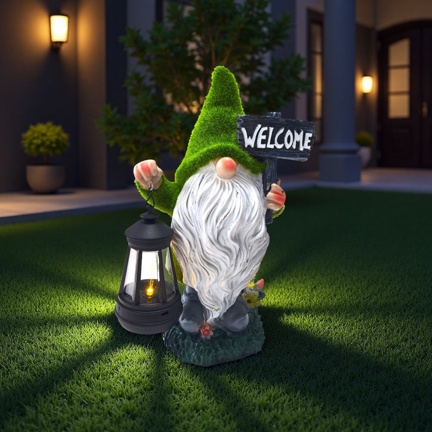 Arlmont & Co. Solar Gnomes Garden Statues - Wayfair Canada