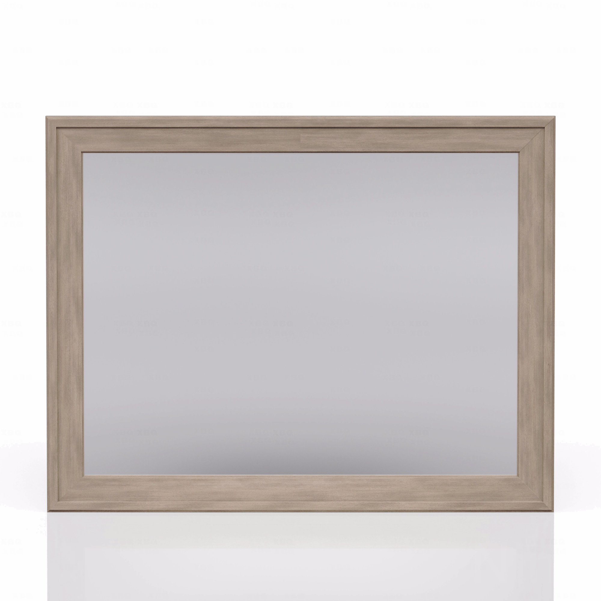 Latitude Run® Rectangle Wood Mirror | Wayfair