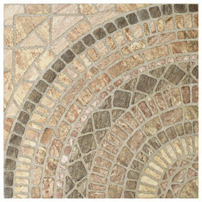 Merola Tile Terra 18" x 18" Ceramic Pebbles Wall & Floor Tile & Reviews ...