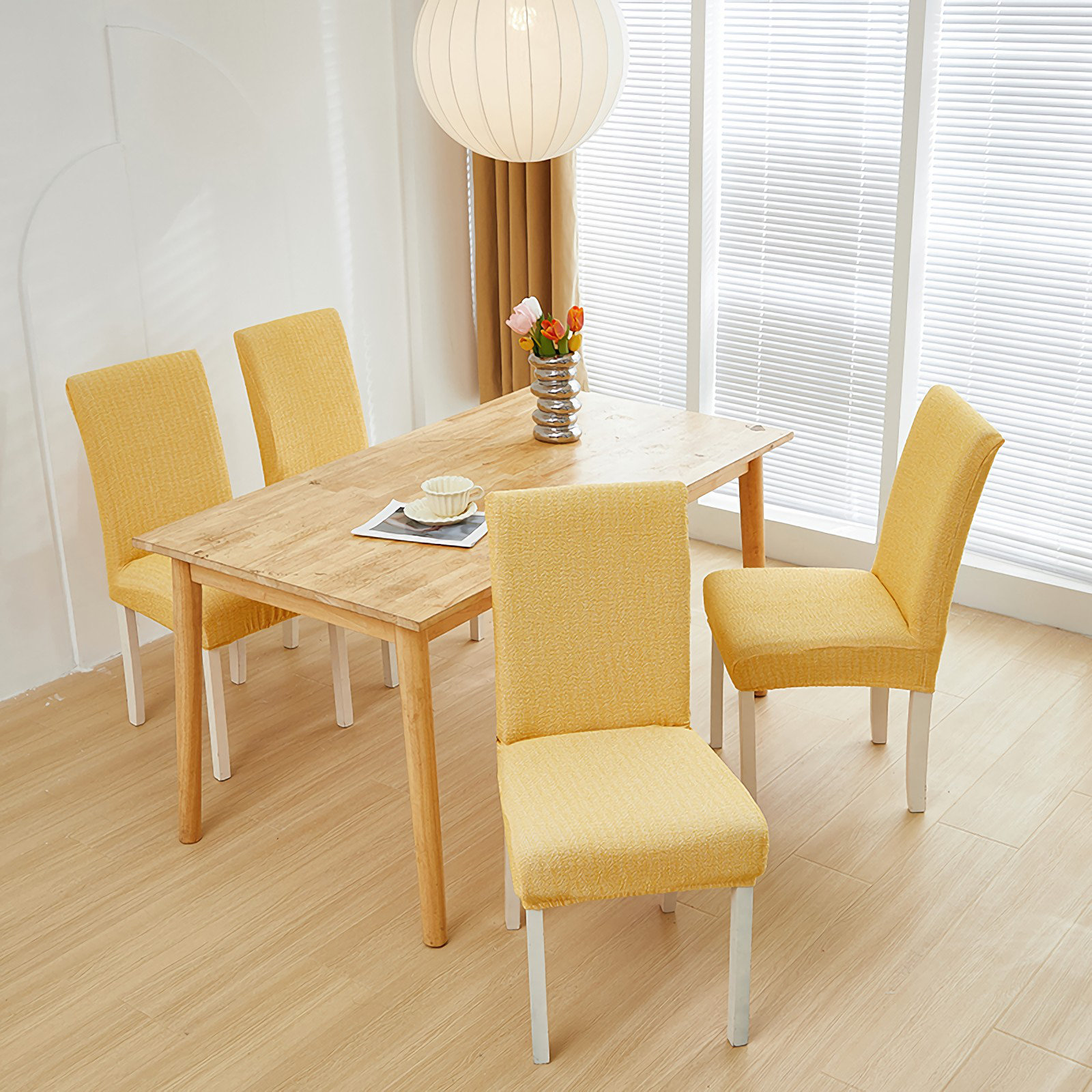 Latitude Run® Summer Dining Table Chair Cover Universal All Inclusive ...