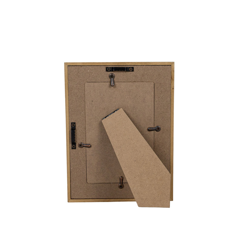 Foreside Home & Garden 4" by 6" Cottage Floral Picture Frame | Wayfair