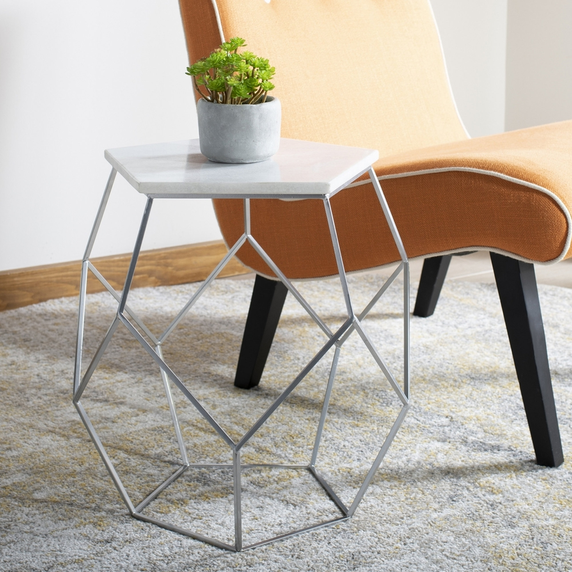 Ivy Bronx Tamara Frame End Table & Reviews | Wayfair