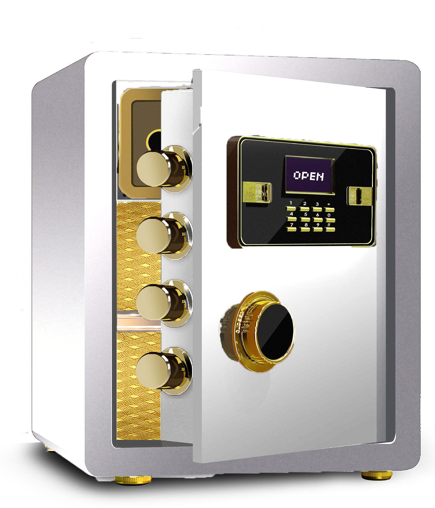 YITAHOME Digital Keypad Depository Safe with Dual-Lock Safe & Reviews ...