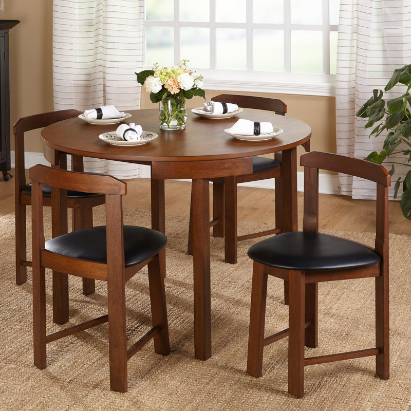 Ebern Designs Carrollton 4 - Person Dining Set & Reviews | Wayfair
