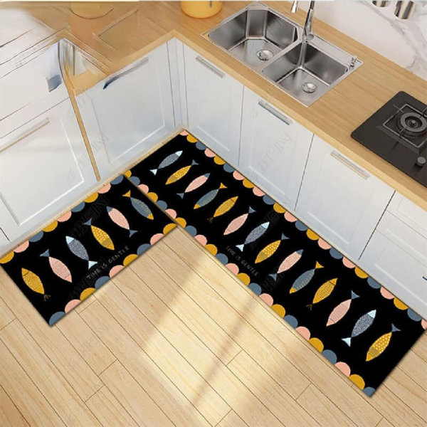 Bless international Non-Skid Kitchen Mat | Wayfair
