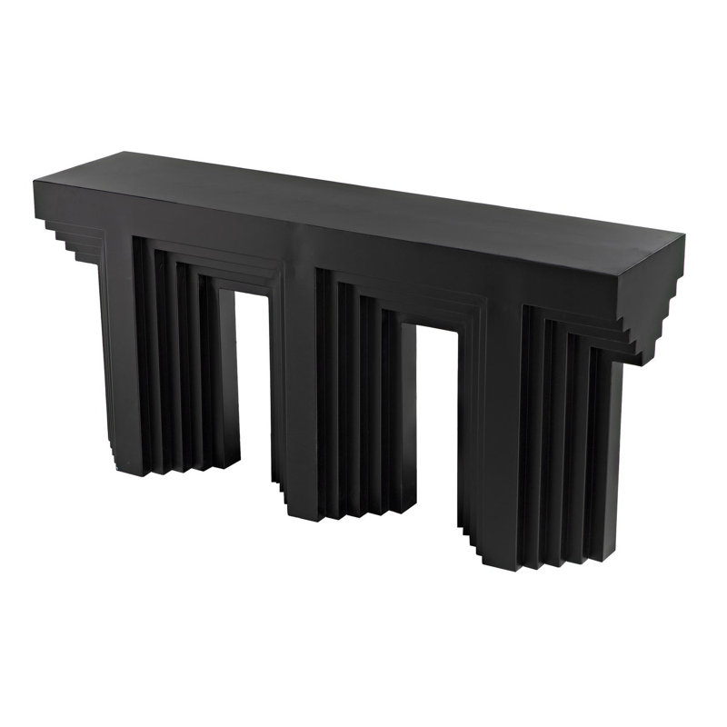 Noir Acropolis 64" Console Table | Wayfair