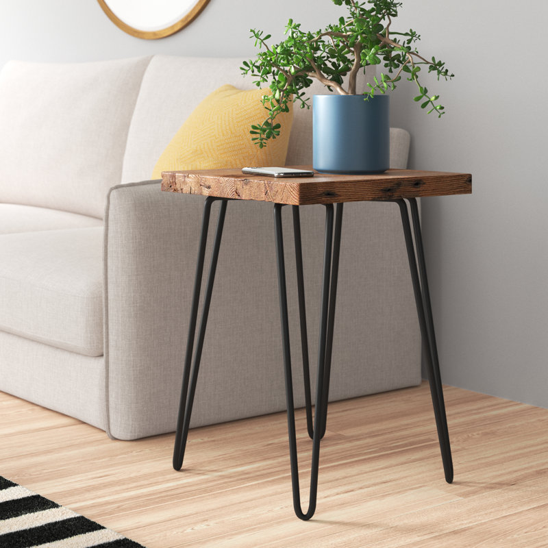 Zipcode Design™ Holler Solid Wood End Table & Reviews | Wayfair