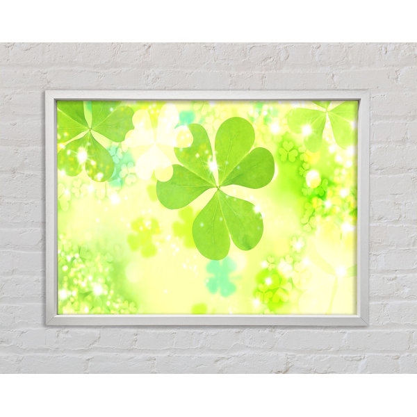 Ebern Designs Magic Clover - Print | Wayfair.co.uk