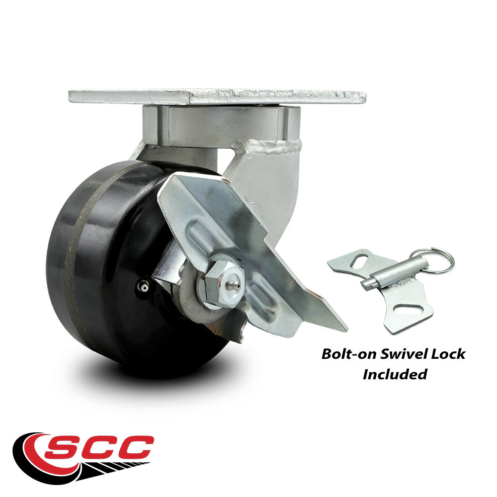 Service Caster Extra Heavy Duty Phenolic Swivel Caster | Wayfair