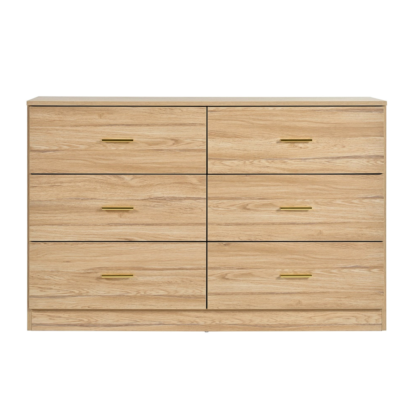 George Oliver 6 Bedroom Chest - Natural, Build, Ample Storage , Natural ...