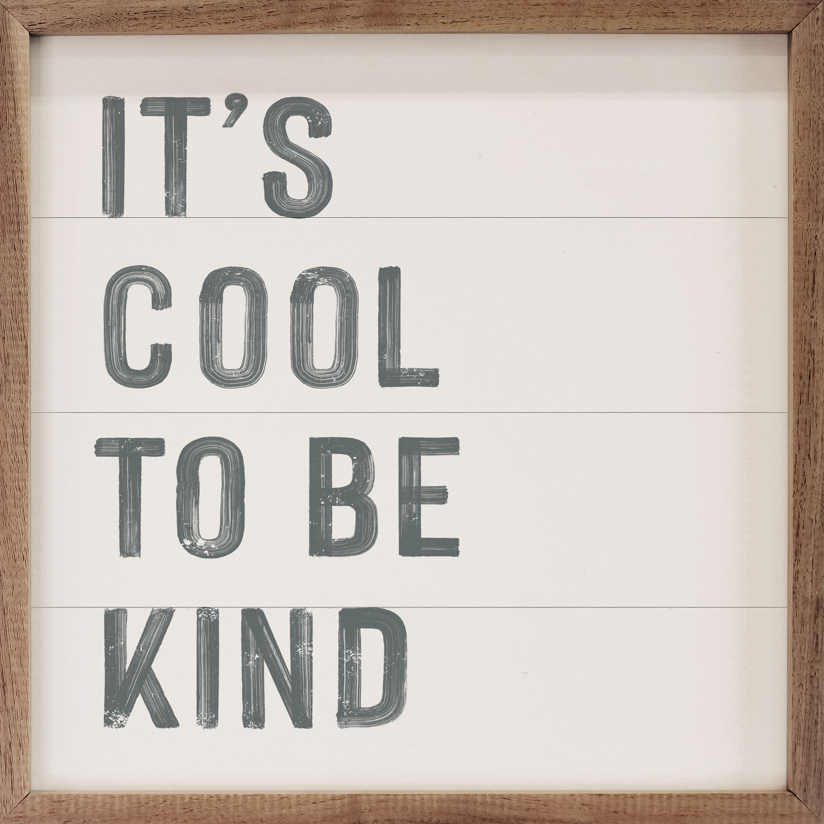 Winston Porter It's Cool To Be Kind White - Wayfair Canada