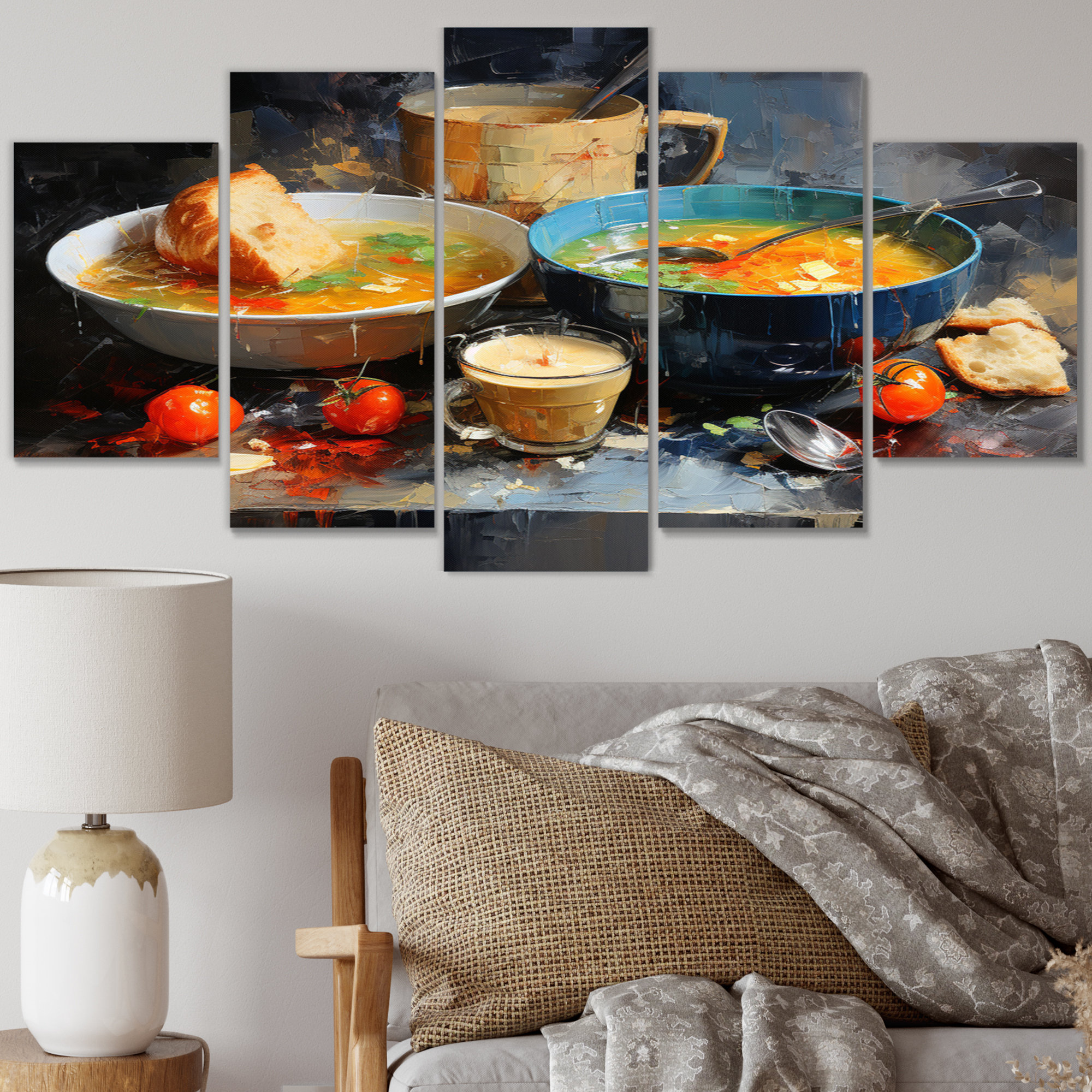 Red Barrel Studio® Soup Cooking Representation IV - Food & Beverage ...