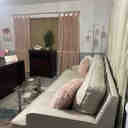 Kelly Clarkson Home Liebert Solid Semi-Sheer Tab Top Curtain Panel ...