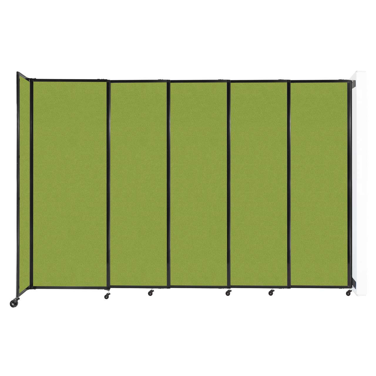 Versare 5' Tall Straightwall Sliding Wall-Mounted Partition - Wayfair ...