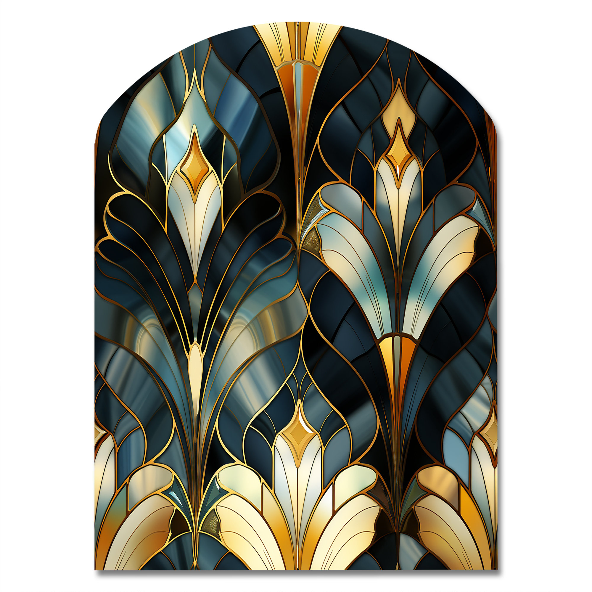 Design Art Deco Gold And Emerald Marble Opulence - Abstract Marble ...