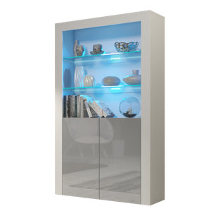 Grey Display Cabinets You'll Love | Wayfair.co.uk