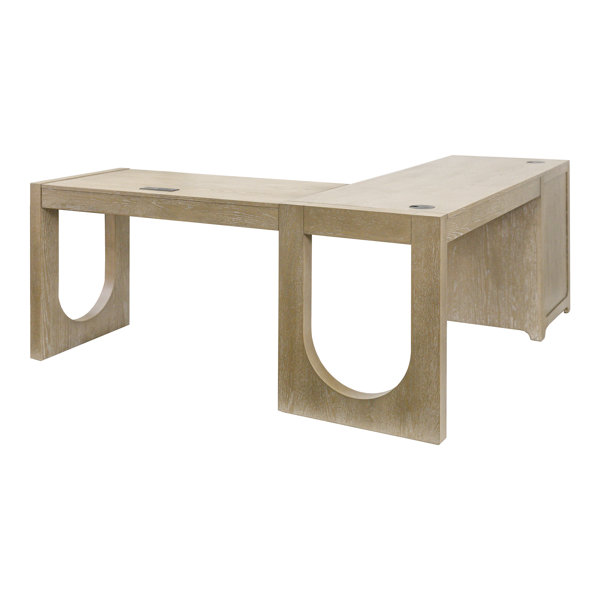 Birch Lane™ Fitzgerald L-Shape Desk & Reviews | Wayfair