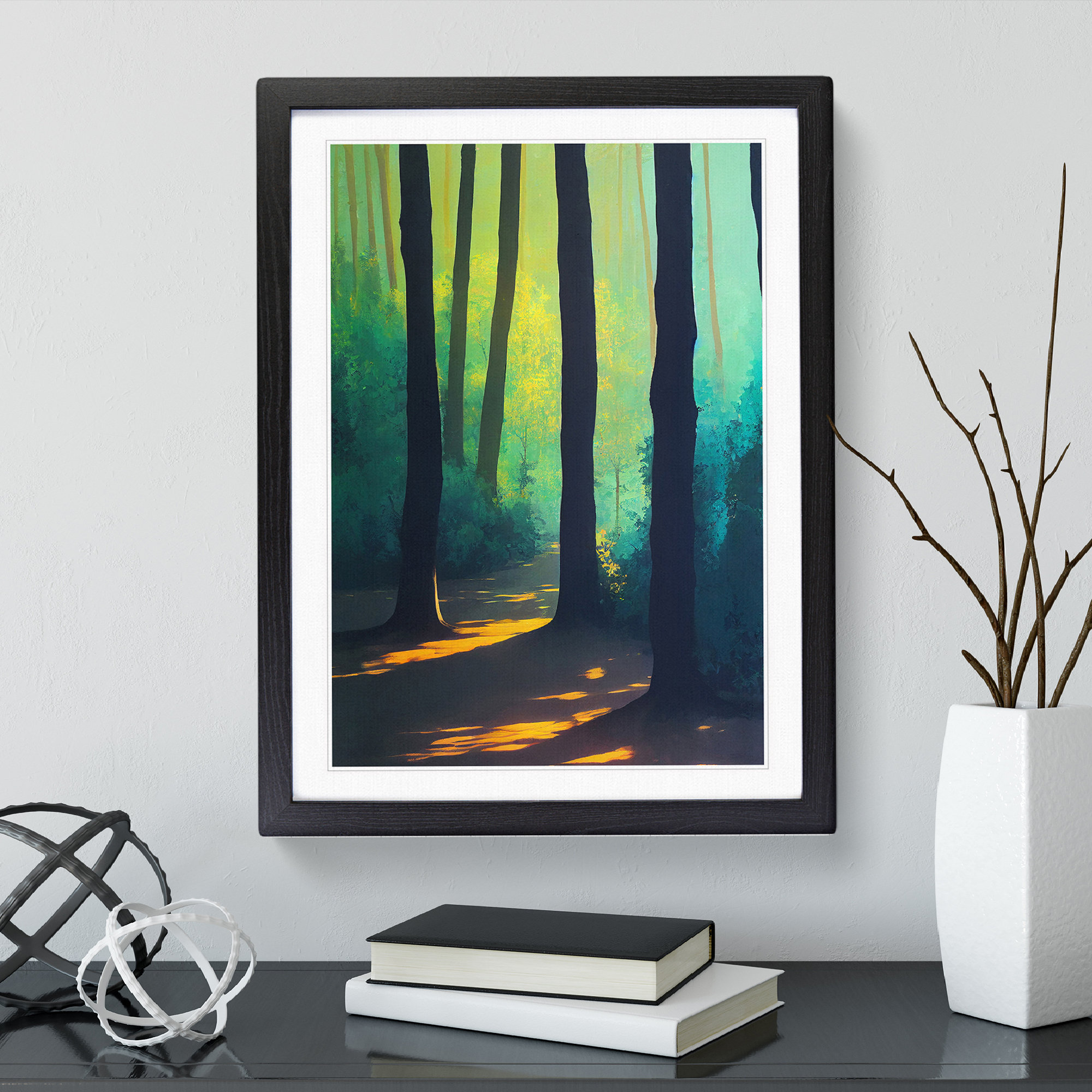 Alpen Home Inspiring Forest - Picture Frame Painting | Wayfair.ie