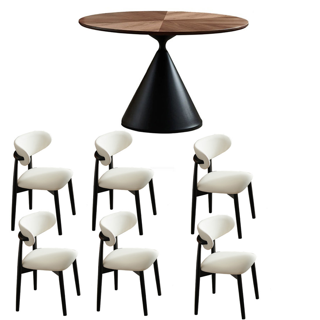 A Bestiary Living Solid wood vintage dining table sets. | Wayfair