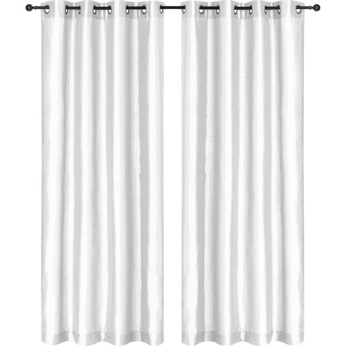95 Inch and 96 Inch White Curtains & Drapes You'll Love | Wayfair