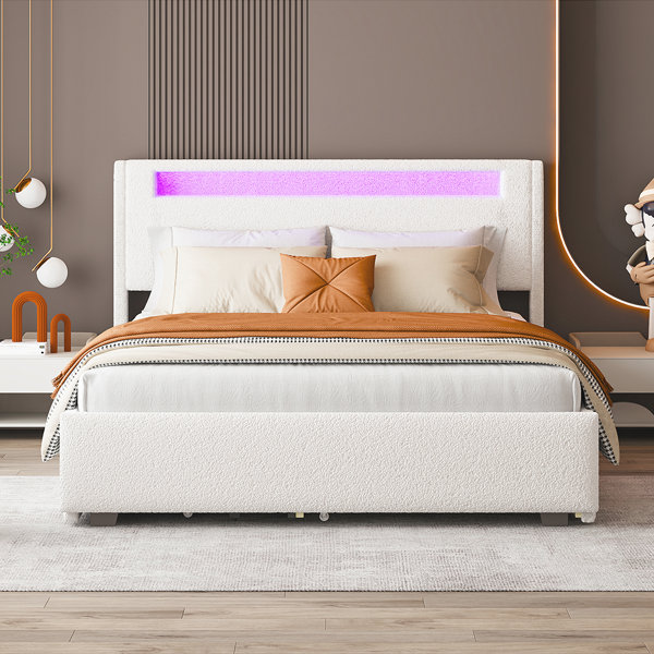 Latitude Run® Talandra Upholstered Platform Storage Bed | Wayfair