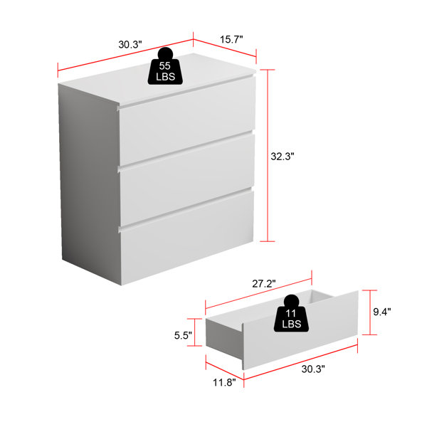 Ebern Designs 30.3'' W Nightstand & Reviews | Wayfair