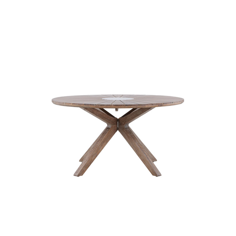 August Grove Geena Round 8 - Person 14Cm L Dining Table | Wayfair.co.uk