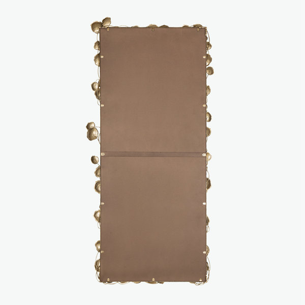 Rosdorf Park Kavyn Rectangle Metal Wall Mirror | Wayfair