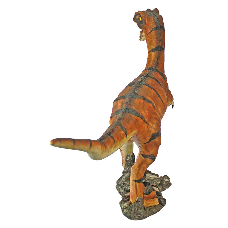 Design Toscano Velociraptor Scaled Dinosaur Statue & Reviews | Wayfair